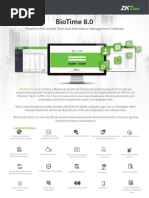 Configuracion Paso A Paso Biotime 8 Español | PDF | Software | Arquitectura de Computadores