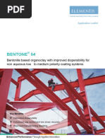 Bentone 38 - TDS - e | PDF | Paint | Chemical Substances
