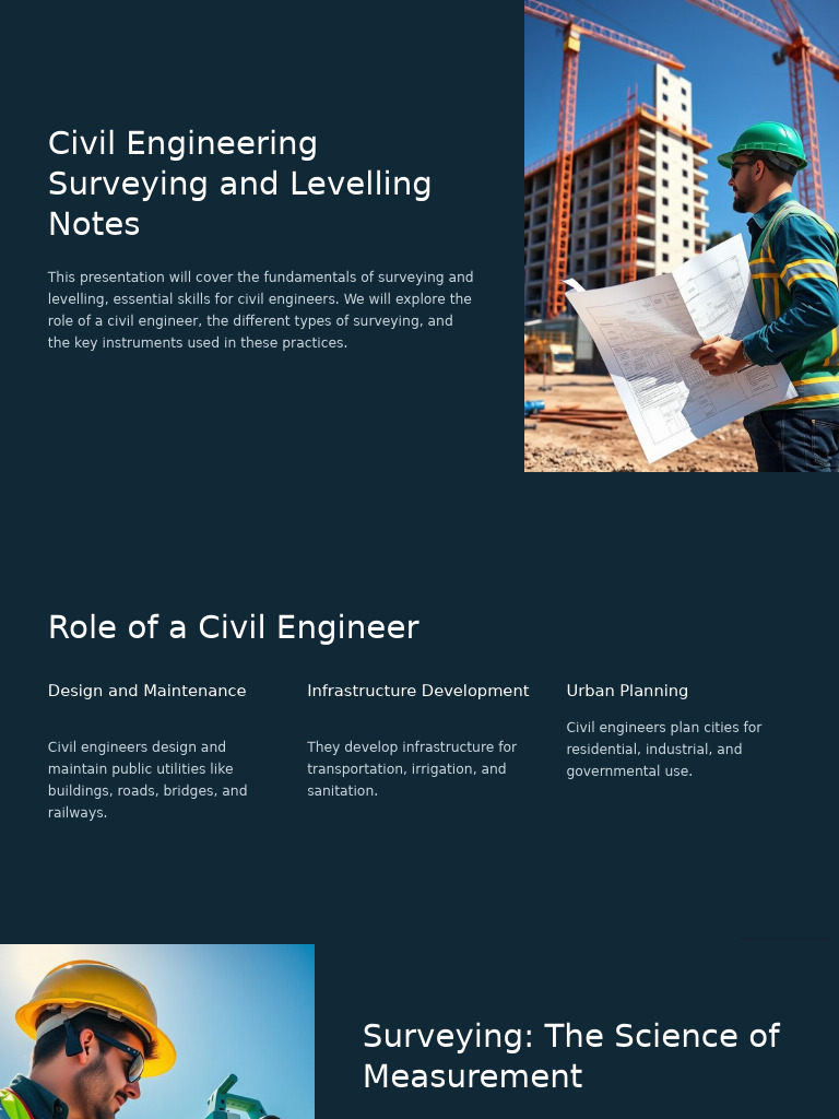Surveying and Levelling in Civil Engineering | PDF | Surveying | Compass