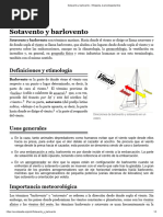 Significado de Barlovento y Sotavento | PDF | Barlovento y sotavento ...