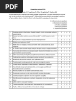 Test Osobowości EPQ-R | PDF