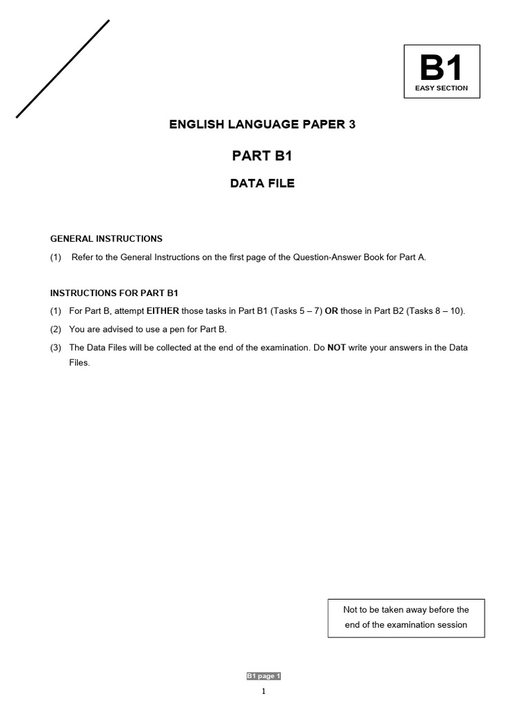 English Language Exam Paper 3 | PDF | Mentorship | Learning