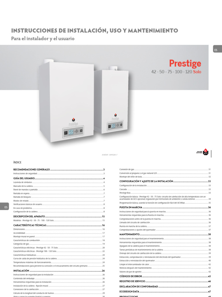 ACV Trotter - Caldera Prestige Solo | PDF