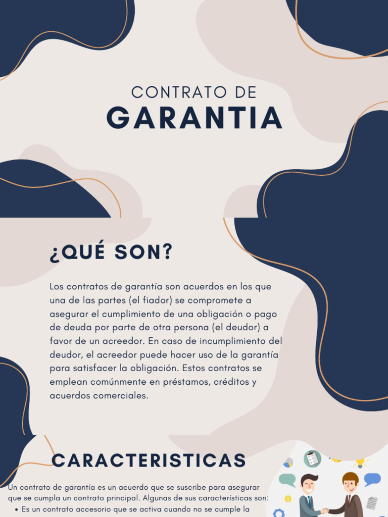 Contratos de Garantía: Guía Básica | PDF | Pagos