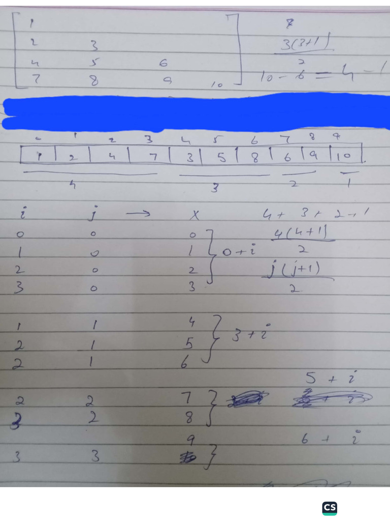 Upper Triangular Using Column-Major | PDF