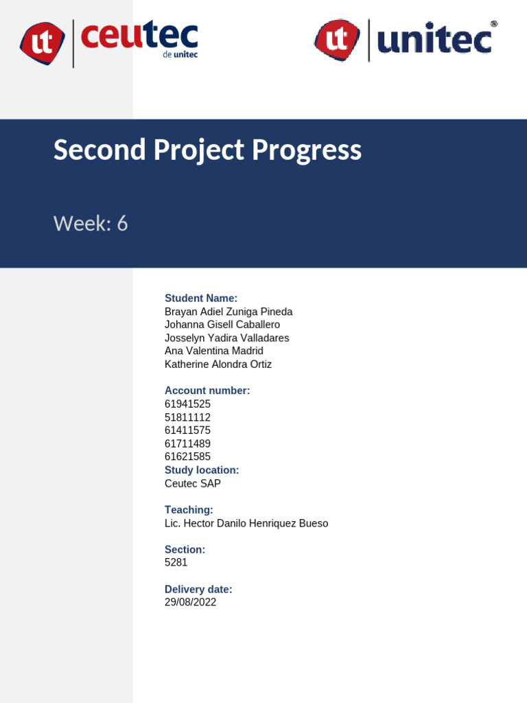 Task 6.2 Second Progress Report Final Project | PDF | Mobile App | Payments