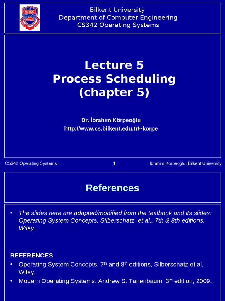 Lecture5scheduling Pdf Scheduling Computing Computer Programming 7992