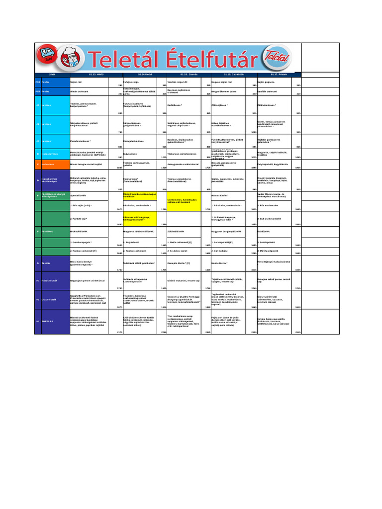 Etlap_2025_3_hu | PDF