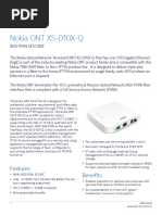 NOKIA G-010G-P: Gpon Ont With 1ge Port | PDF | Computing | Internet ...
