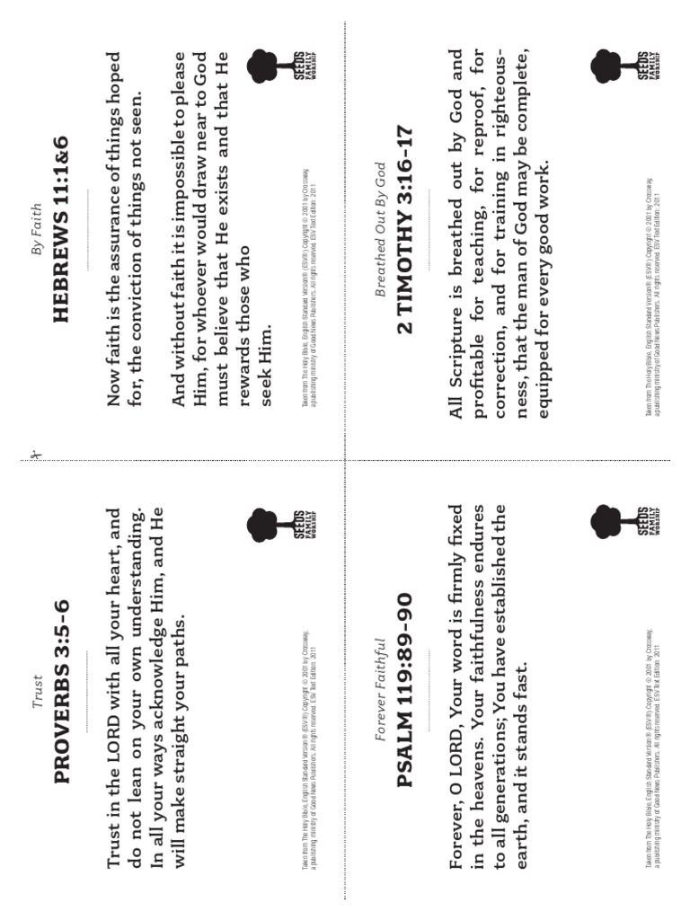 Trust_Memory-Cards-printable | PDF | English Standard Version | Ancient ...