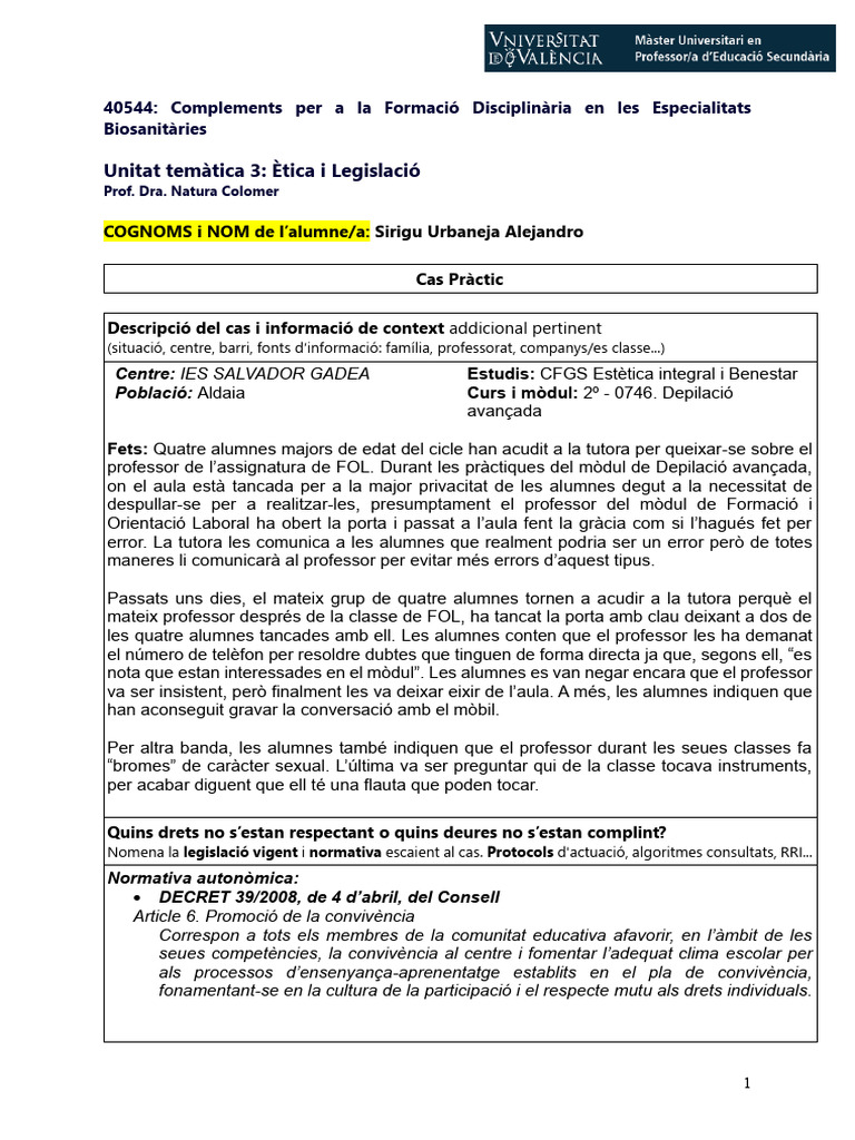 Activitat UT3 Alejandro Sirigu Urbaneja | PDF