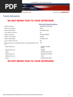 DS-160 - Sample Form | PDF | Travel Visa | Zip Code