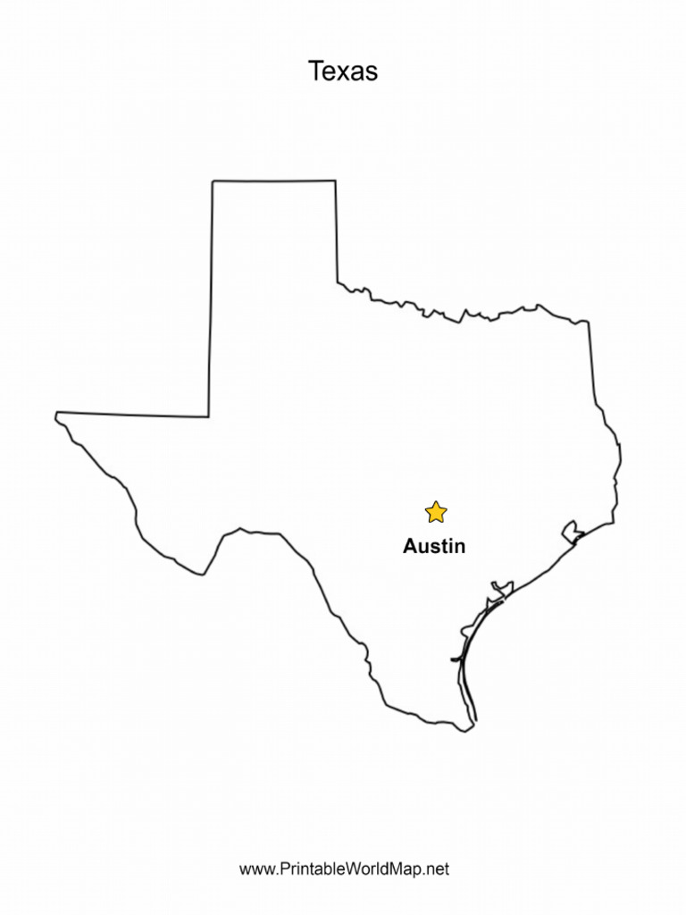 Texas Capital Map | PDF
