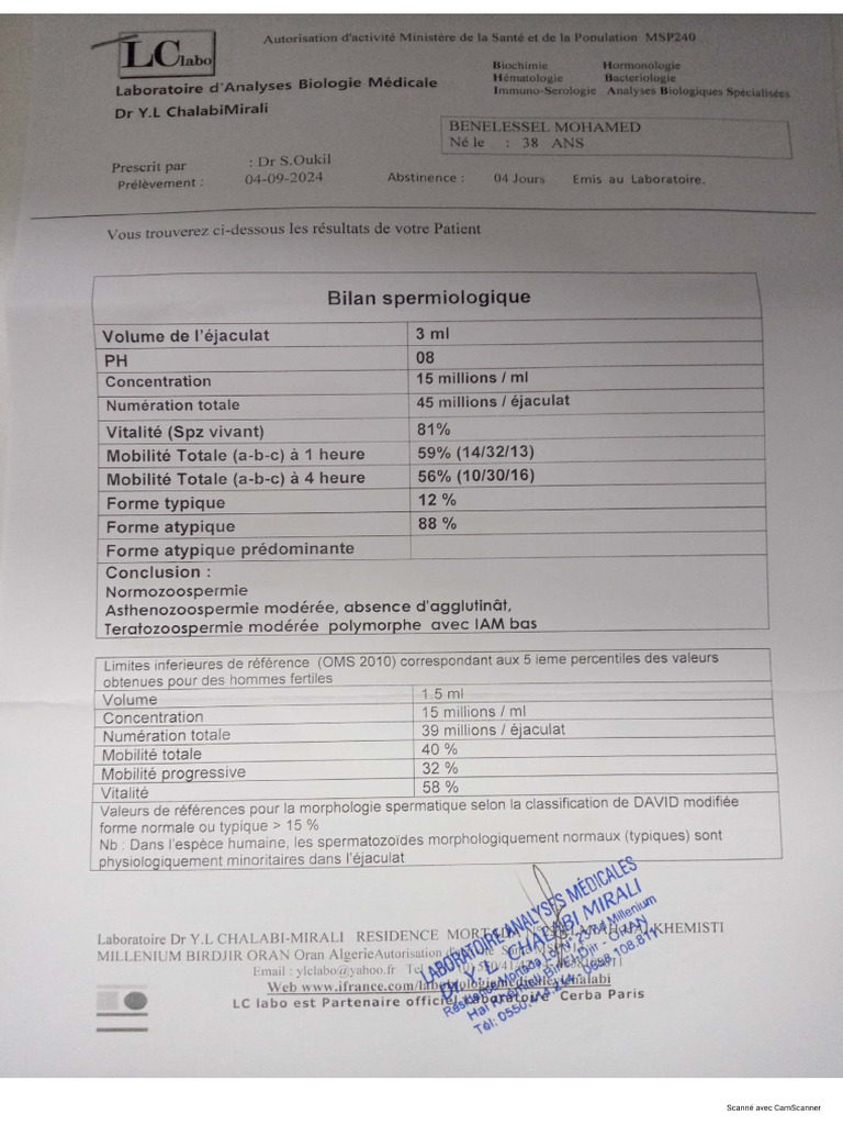 Analyse Médicale Am | PDF