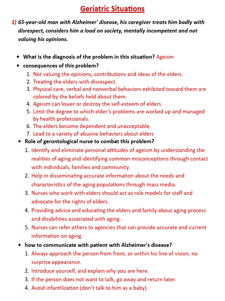 Eslam Mahmoud حل ريتين مسنين | PDF | Stroke | Respiratory System
