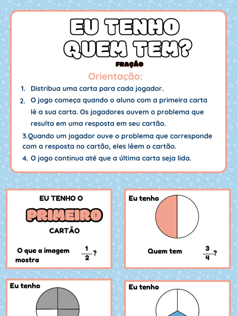 Eu Tenho Quem Tem Fracao PDF 1 Omfmec | PDF