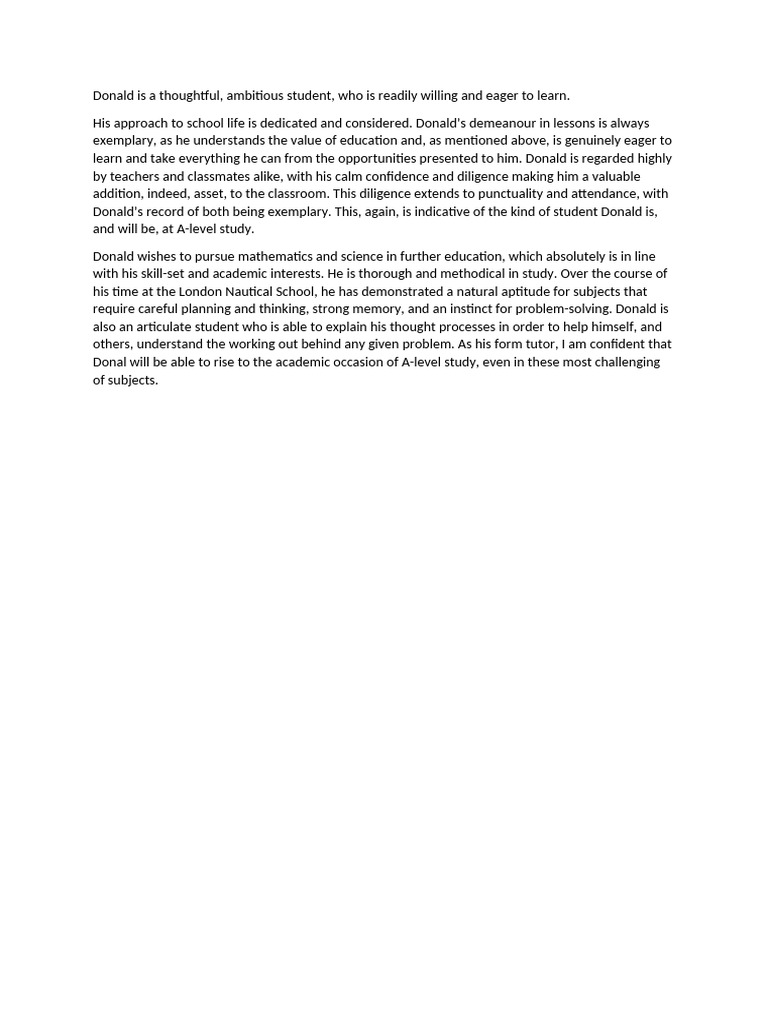 Reference - Donald Quito Castillo | PDF