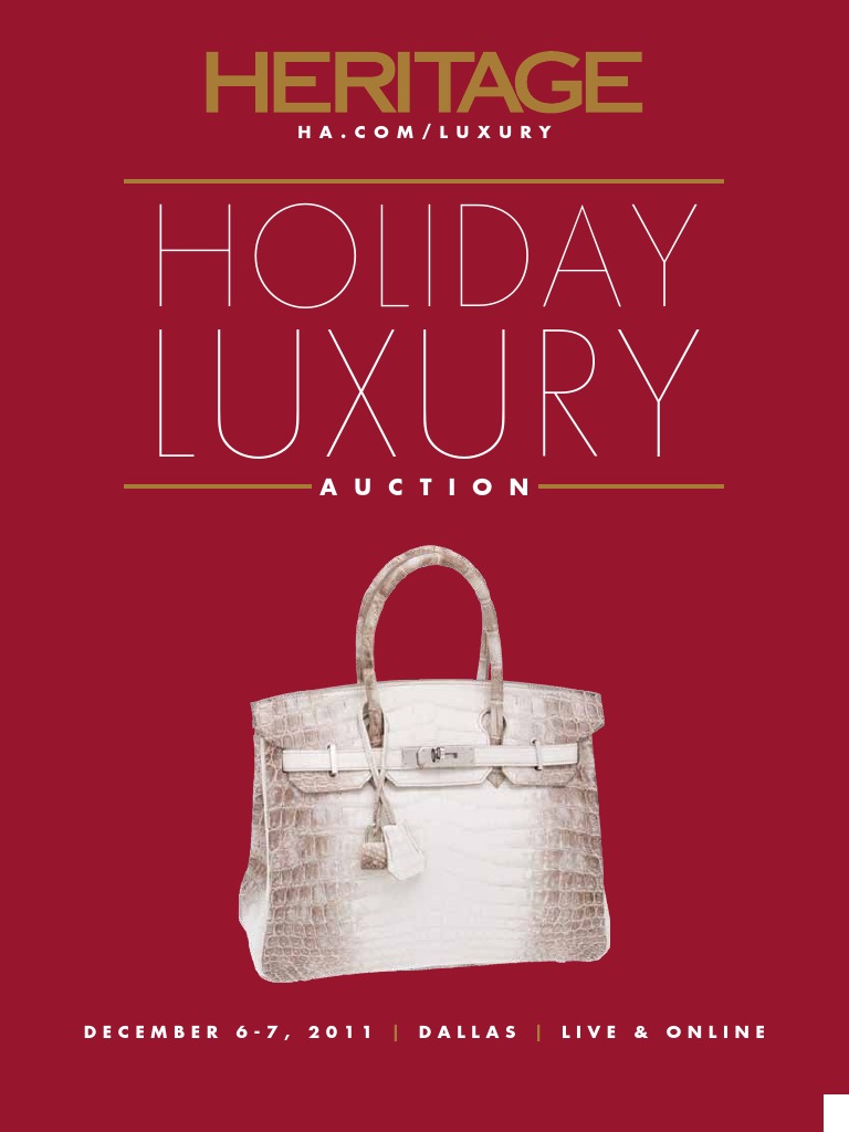 Heritage Auctions - Handbags & Luxury Accessories Auction - Dallas ...