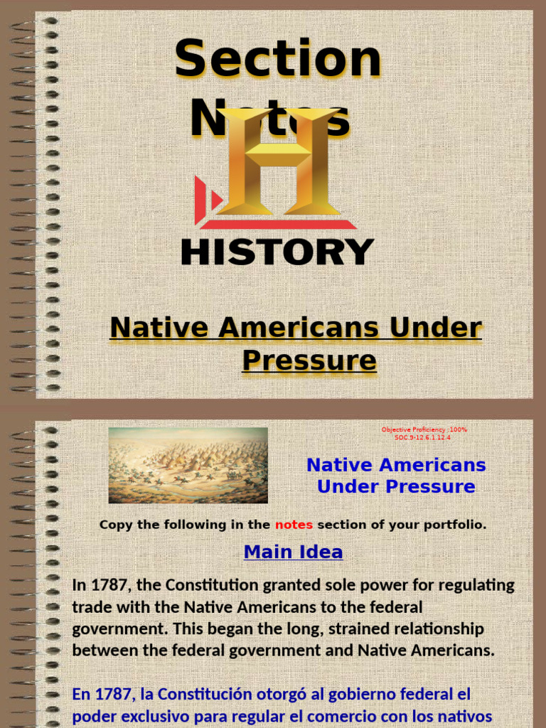 1 - Native Americans Under Pressure | PDF