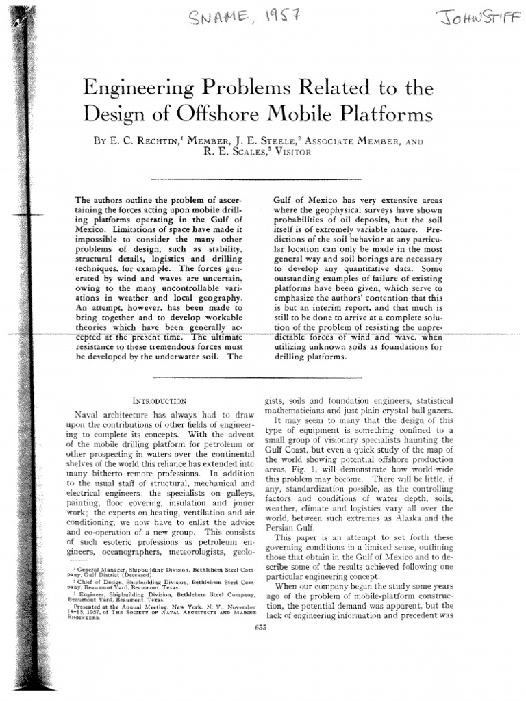 Rechtin Steele Scales Bethlehem 1957 SNAME Paper | PDF