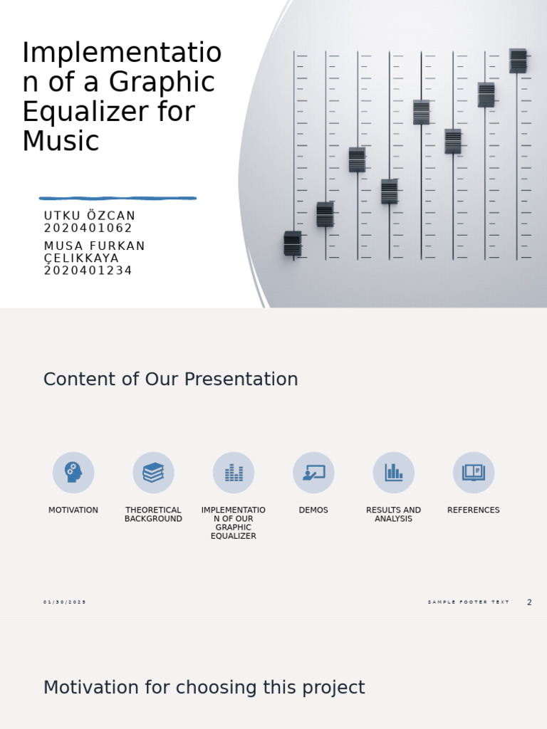 Graphic Equalizer Implementation Guide | PDF | Equalization (Audio ...