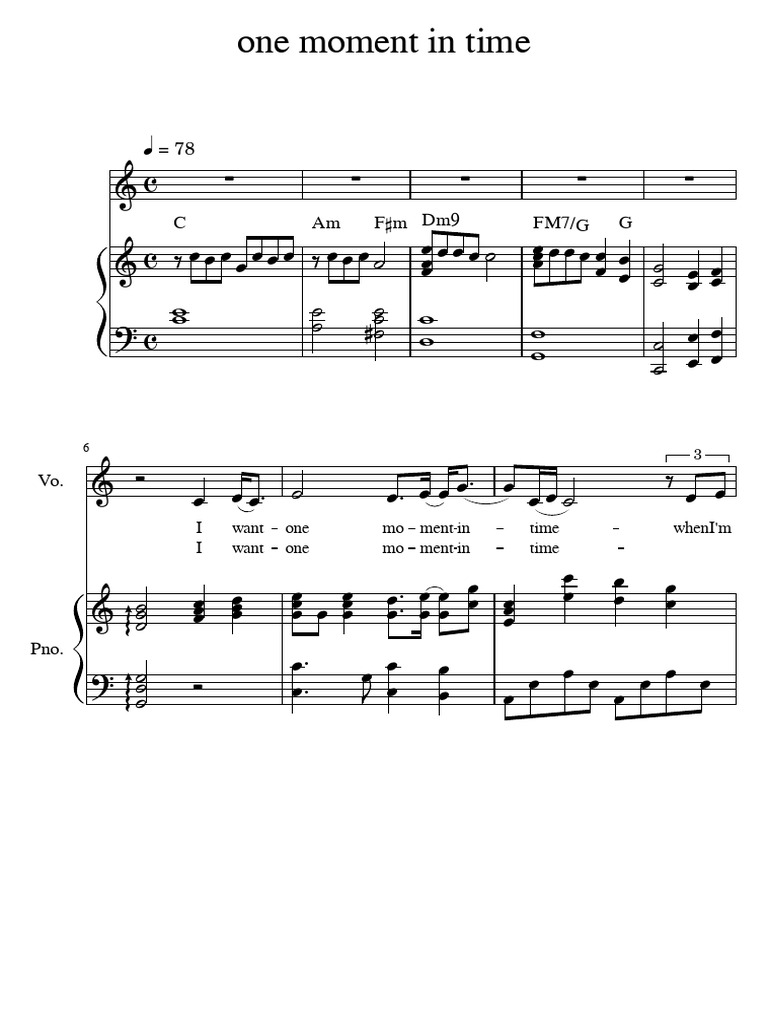 On Moment in Time (W.houston) | PDF