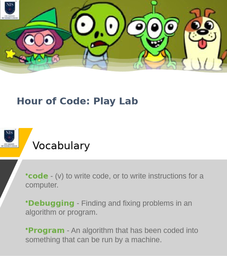Hour of Code: Play Lab | PDF
