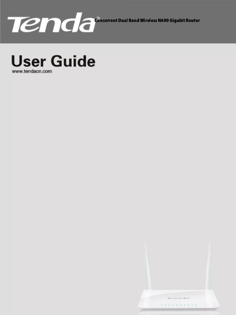 Manual de Usuario Tenda N60 (72 Páginas) | PDF