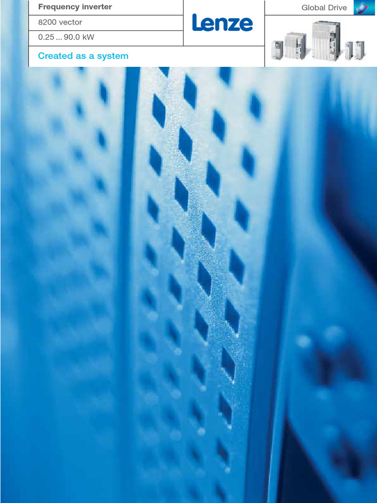 Lenze 8200 Vector Inverter Manual | PDF | Electric Motor | Power Inverter