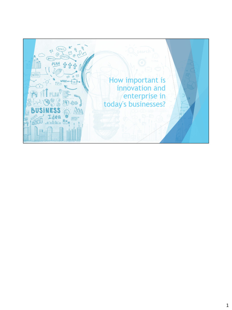 Presentation1 - Copy | PDF | Innovation