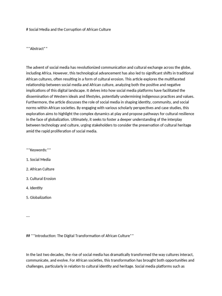 Social Media An Wps Office Pdf Social Media Popular Culture