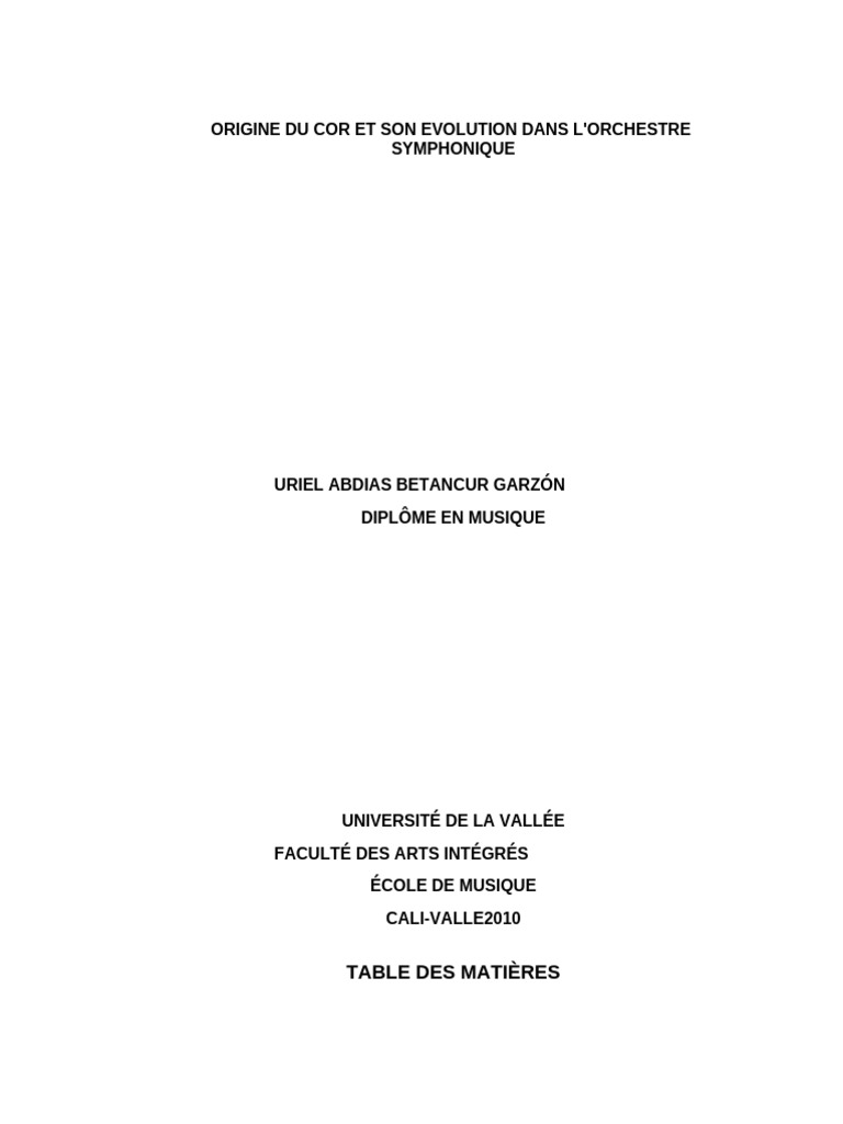 Le Corno français | PDF | Cor d'harmonie | Symphonie nº 9 (Beethoven)