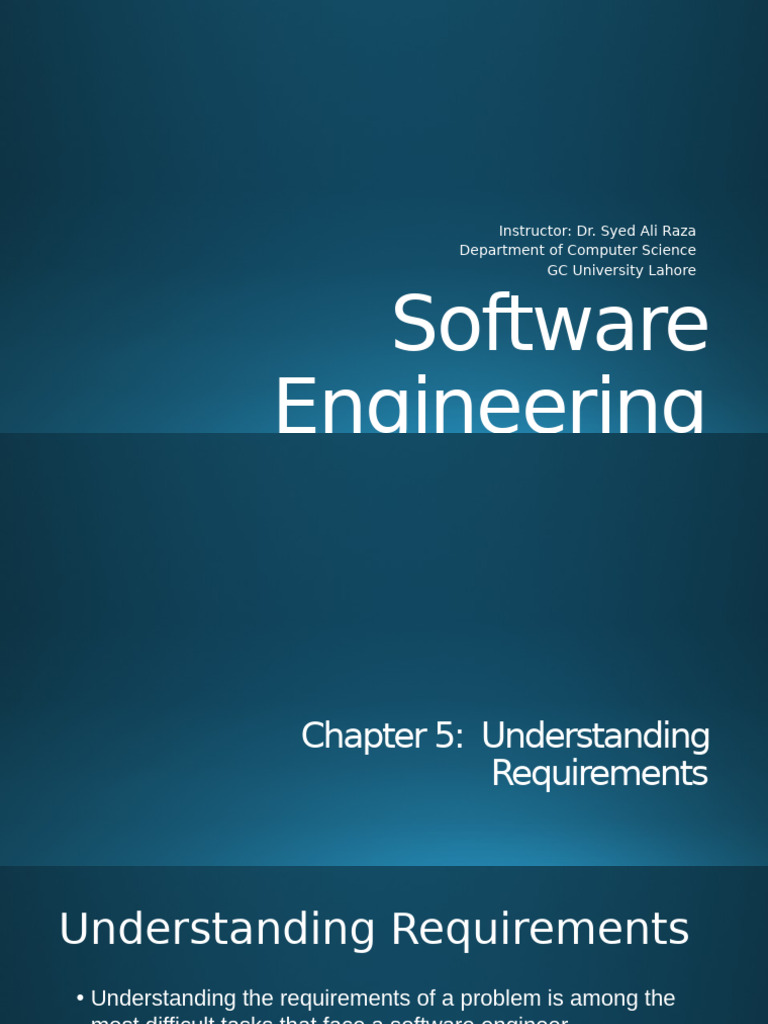 Lecture 4 Software Engineering CS-2105 | PDF | Use Case | Computing