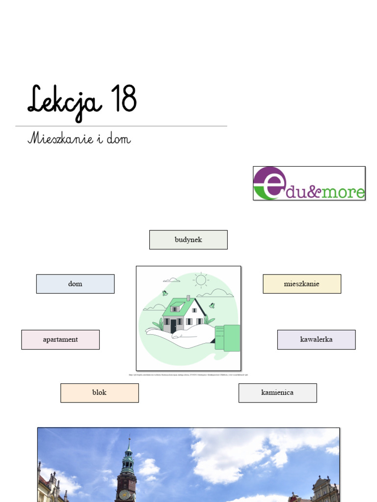 Lekcja 18.mieszkanie | PDF