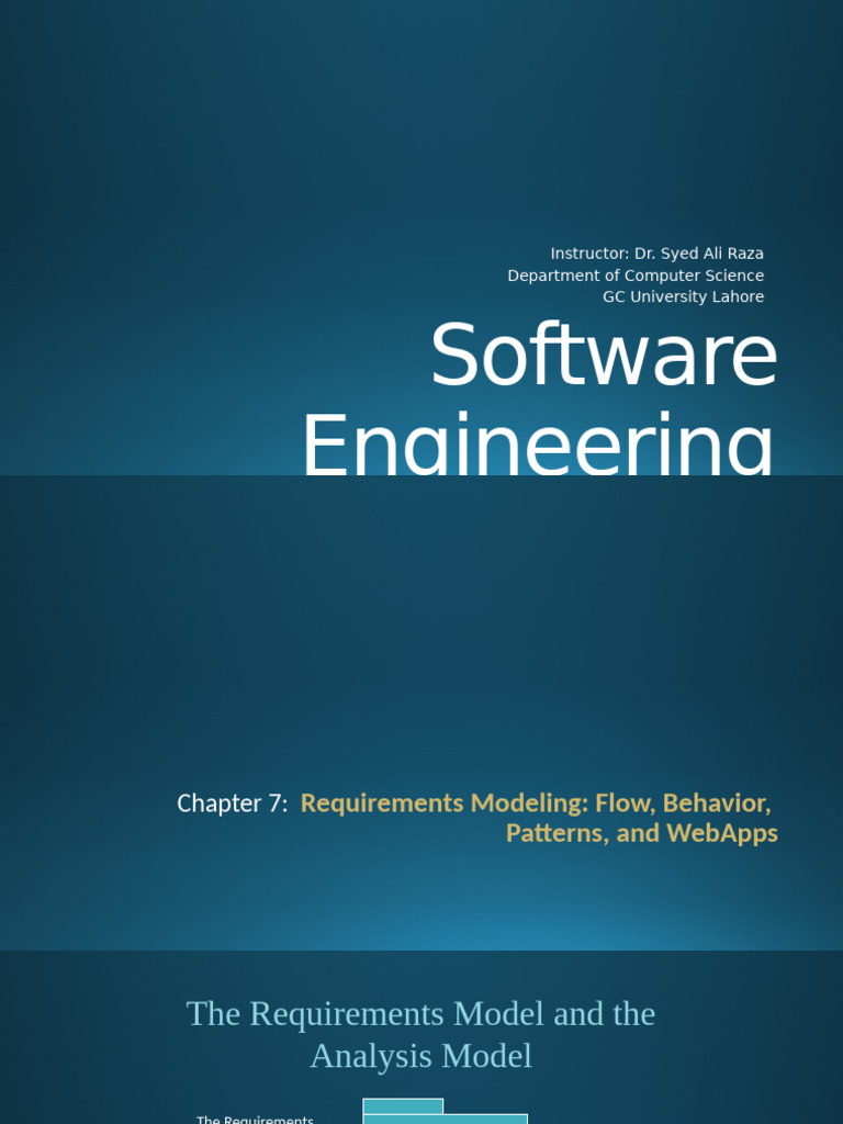 Requirements Modeling in Software Engineering | PDF | Use Case | Computer Engineering