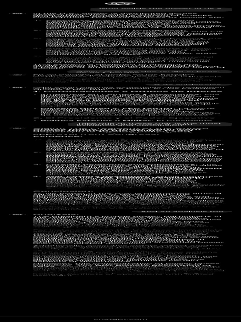 Power Structure in The US 3 | PDF