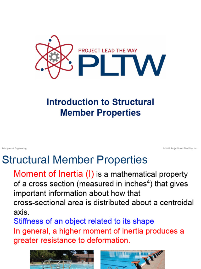 3.2 Beam Deflection and Introduction Structural MemberProperties | PDF | Beam (Structure ...