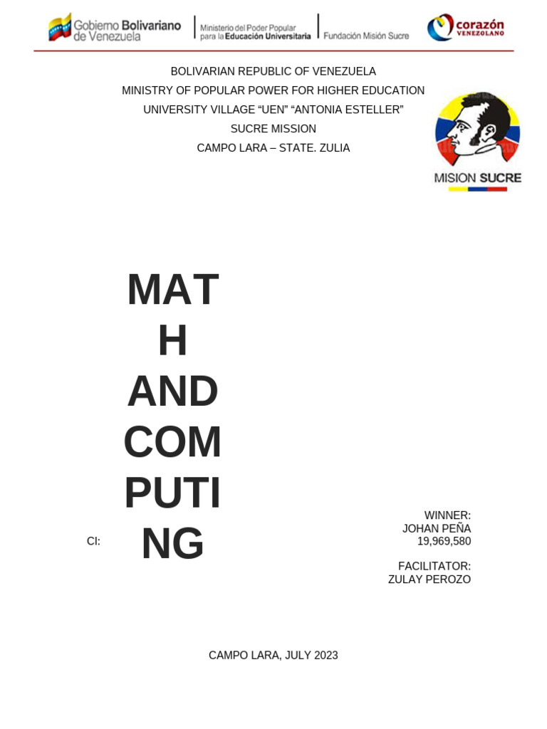 Mathematics and Computer Science | PDF | Teaching Mathematics ...