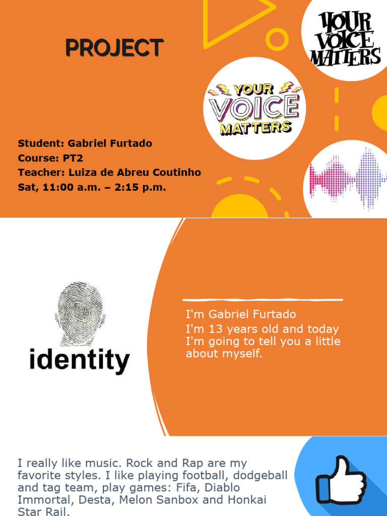 Project Identity Gabriel Furtado | PDF