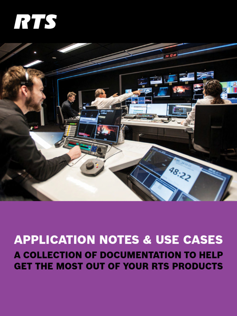 RTS Application Guide - April 2019 | PDF | Network Switch | Wireless ...