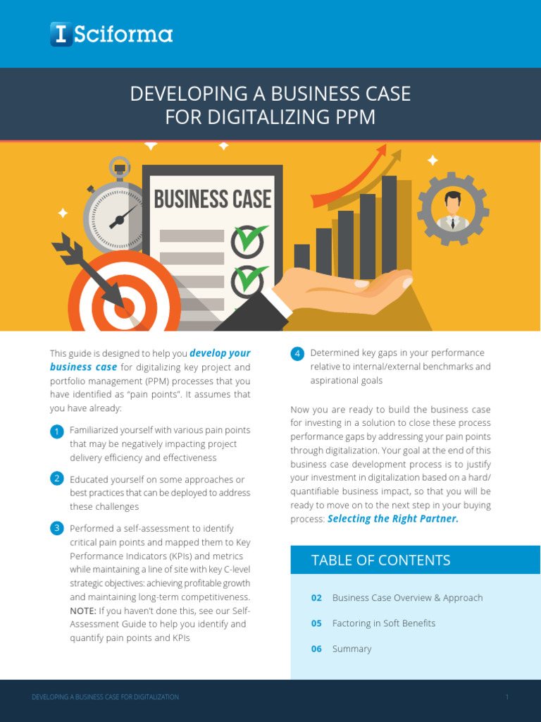 Buyer Guide Developing Business Case | PDF | Performance Indicator | Business