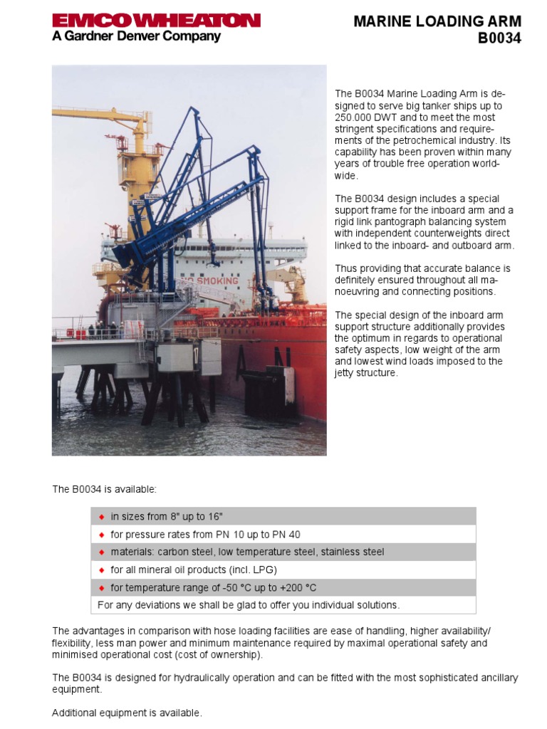 Marine Loading Arm | Oil Tanker | Steel