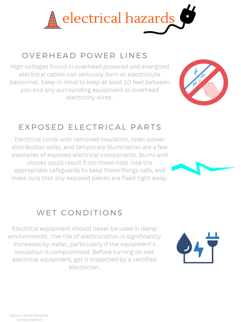 Electrical Hazards and Safety Tips | PDF