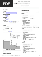 Snow Drift Load Calculator Guide | PDF