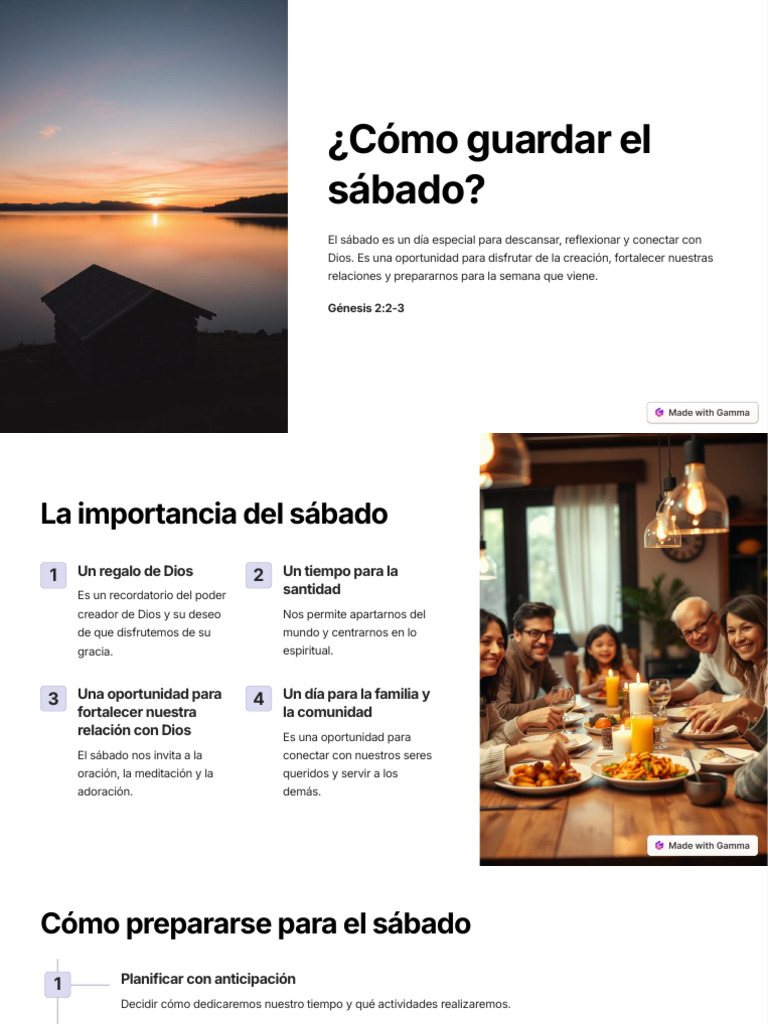 Como Guardar El Sabado Pdf Oración Meditación