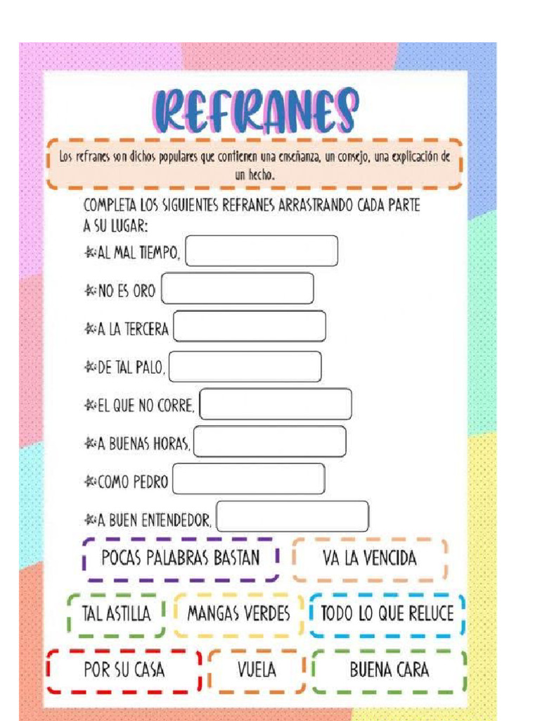 REFRANES | PDF