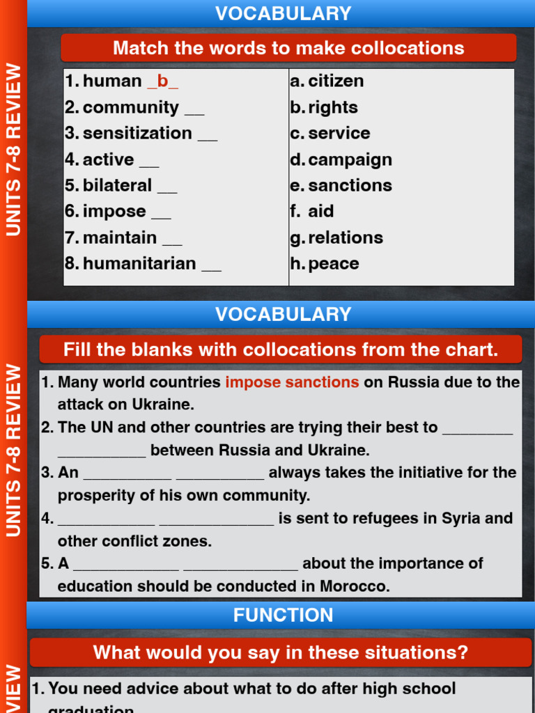 2bac_u7-8_rev | PDF | International Relations | Global Politics