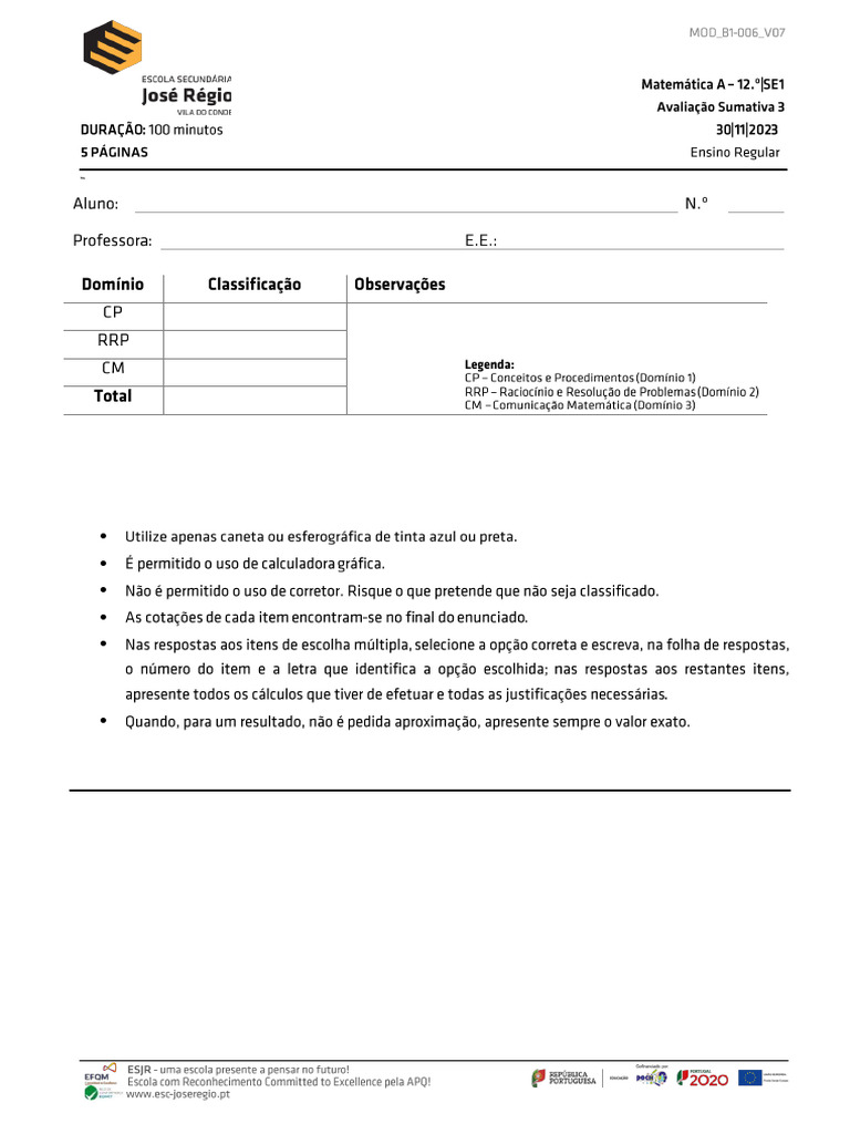 Mathematical Functions and Limits Analysis | PDF