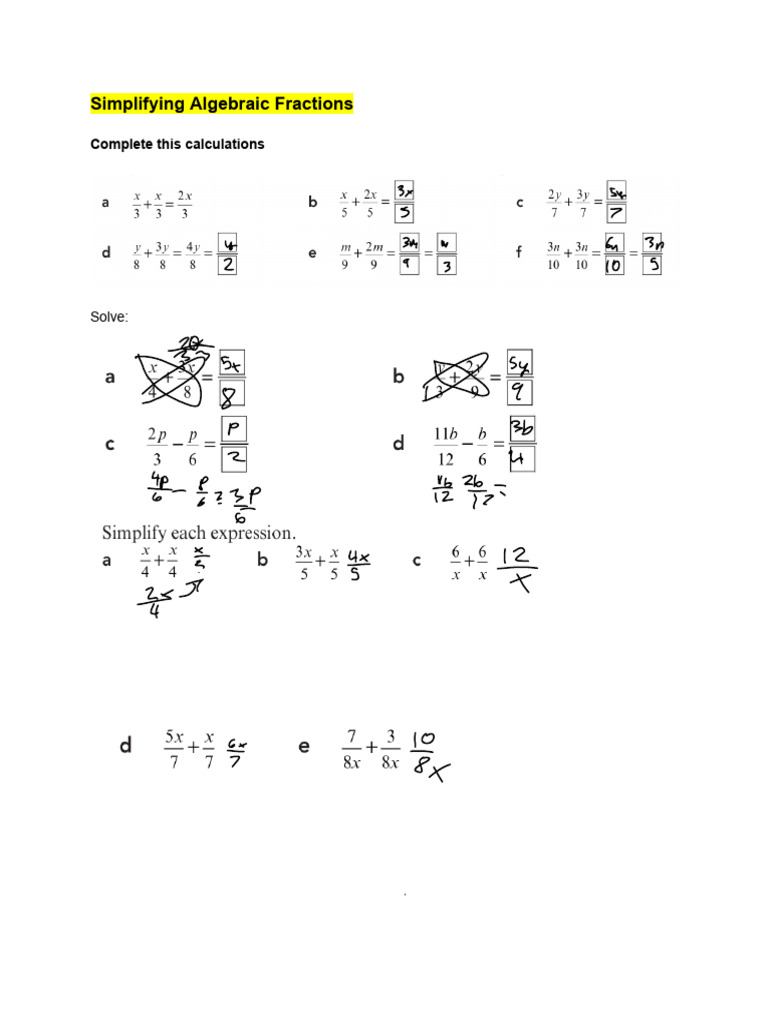 Kami Export - LAIA GOMEZ PAREDES - Assignment - Simplifying Algebraic ...