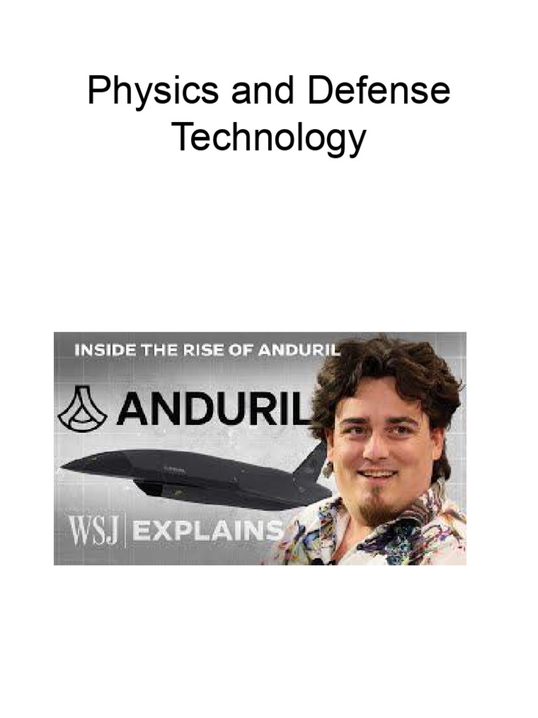 Physics in Military Technology Explained | PDF